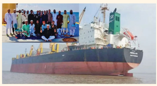 MV Abdullah arrives at Al-Hamriya port in Dubai - The Present World